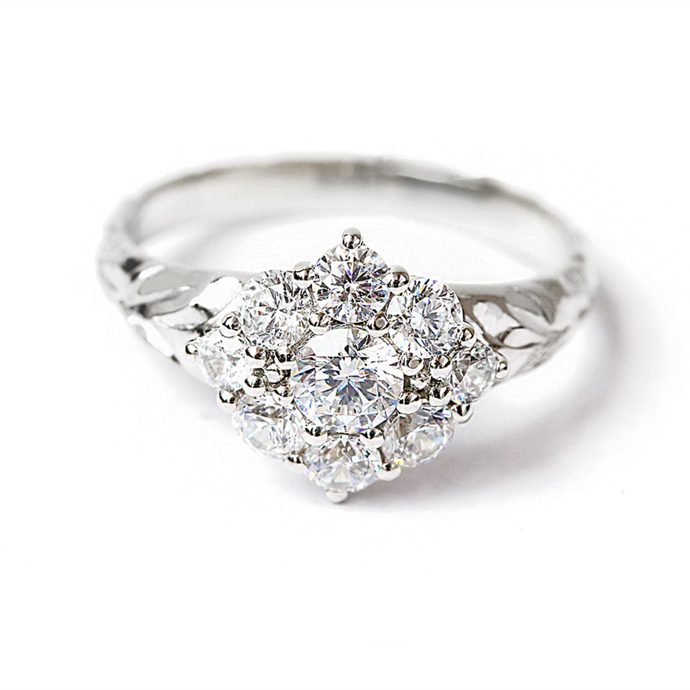 Pt900 ハワイアン 0.3ct エンゲージリング Bouquet ブーケ – PUAALLY(プアアリ)公式通販オンラインストア