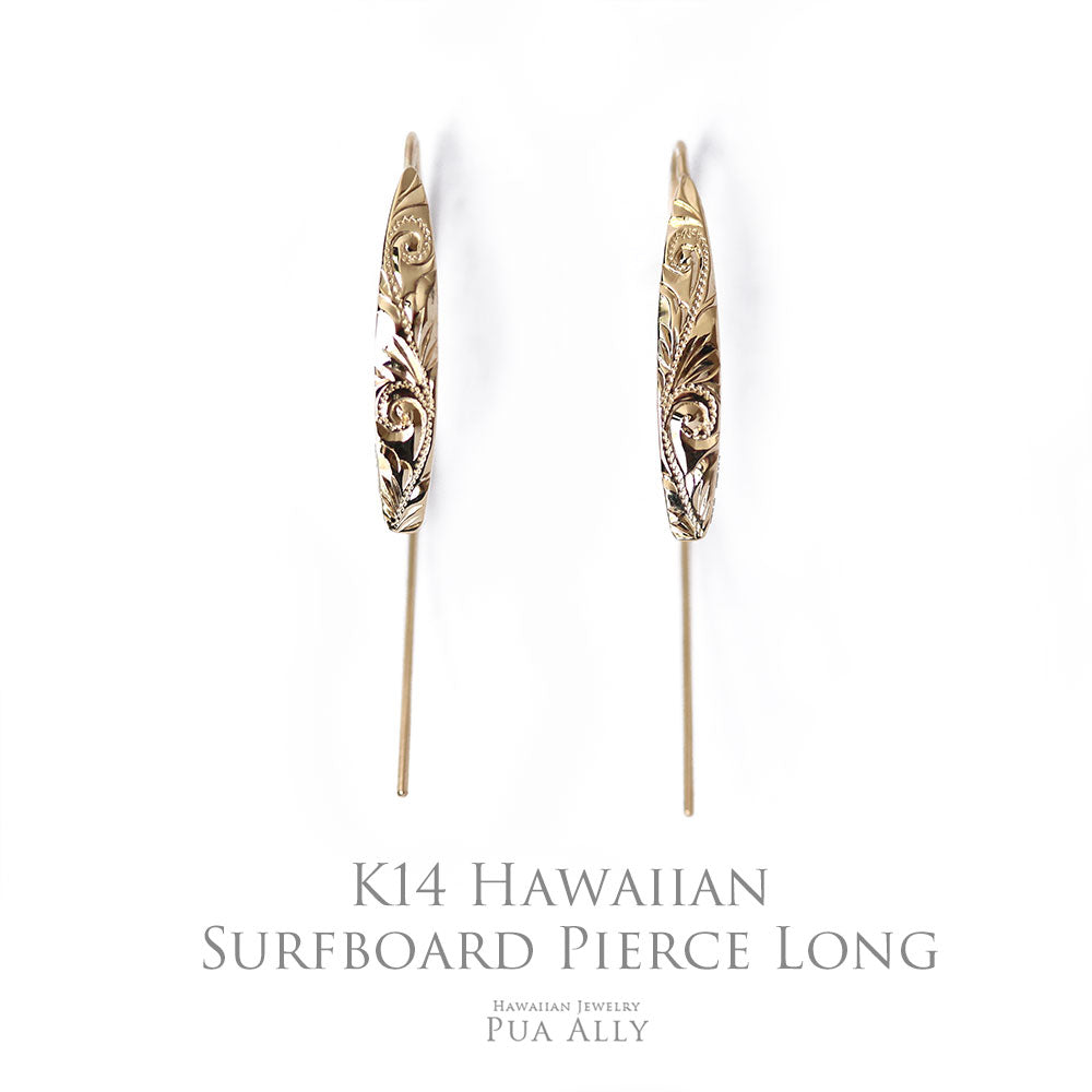 K14 サーフボード ピアス ロング – PUA ALLY